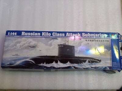 Trumpeter 1/144 SUB.-RUSSIAN KILO CLASS ATTACK SUB 1/144 Plastic Model ...