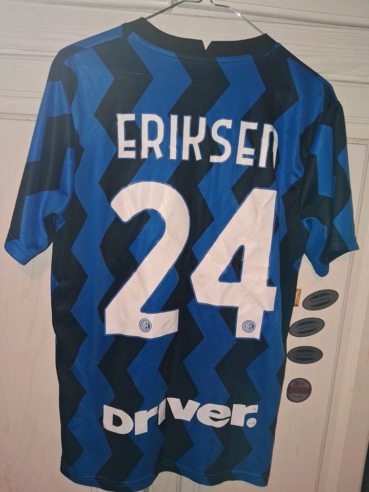 Inter Milan FC Nike Aeroswift *Eriksen* Football Home Shirt Size Medium | eBay UK