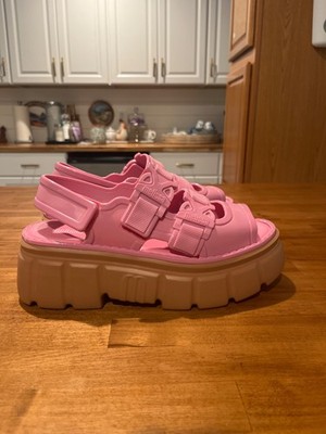 Melissa Women's Rebel Platform Sandal Size 9 Baby Pink | eBay