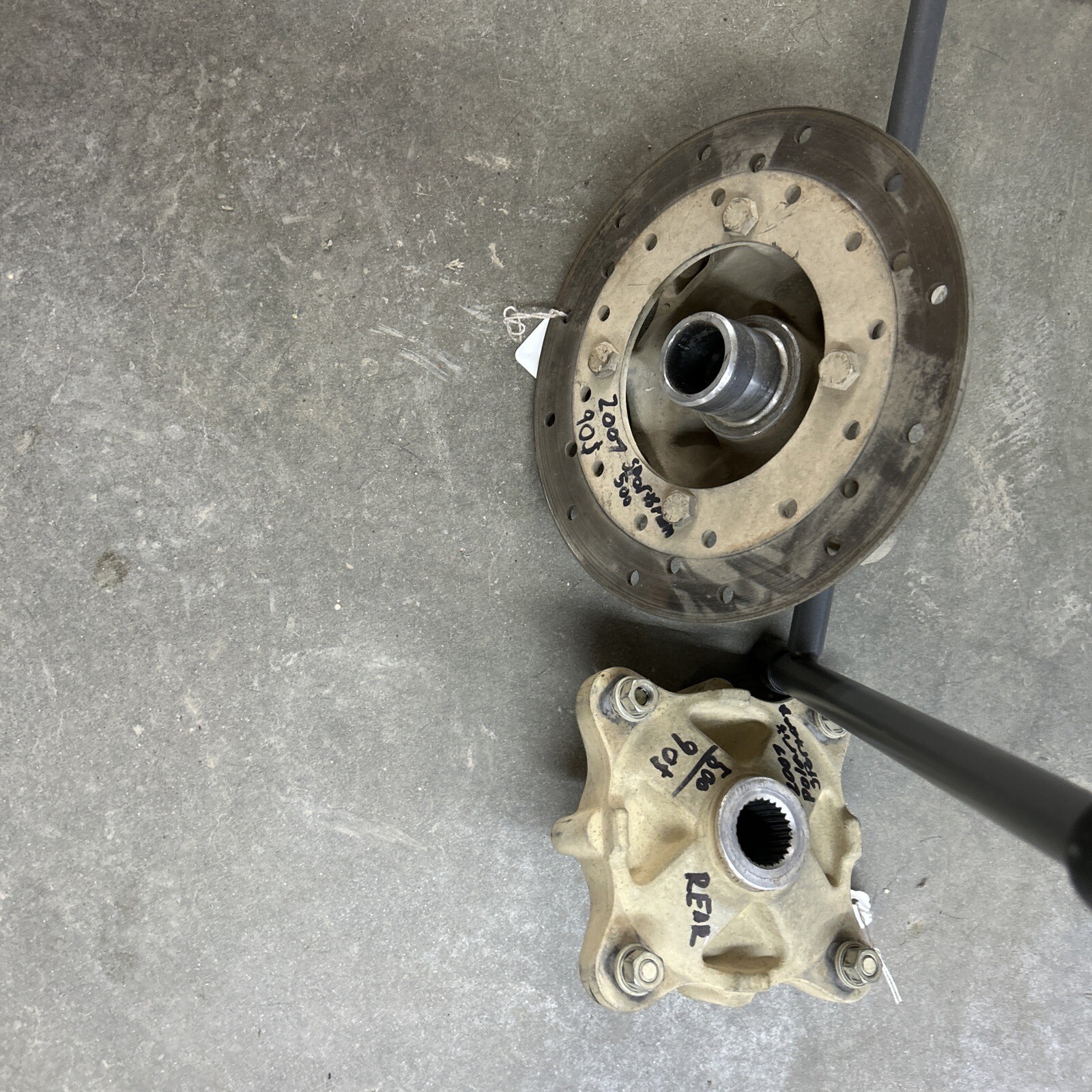 polaris predator 500 rear hubs | eBay