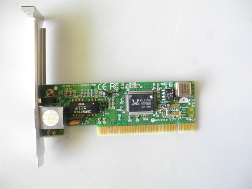 Internal Network Card YCL 20PMT04B RTL8139A 9130TXL9CE04 10/100 Mbps ...