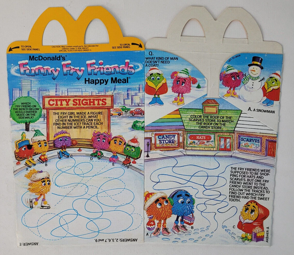 New Happy Meal Box Funny