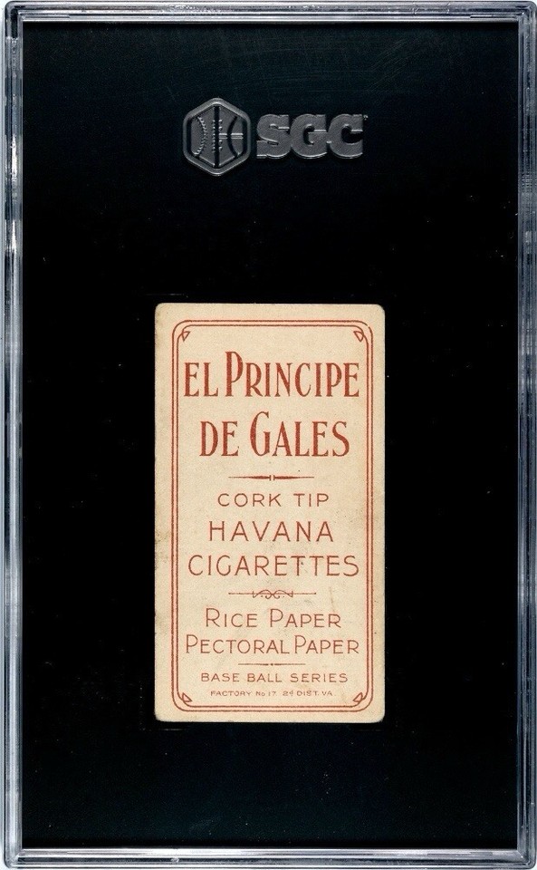 1909-11 T206 Al Shaw St Louis SGC 3 El Principe De Gales EPDG Rare! | eBay