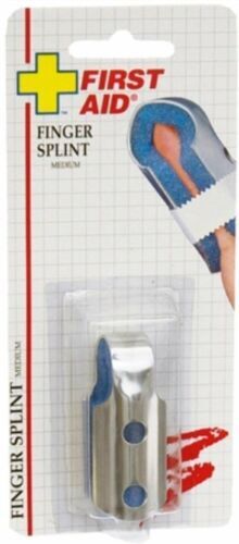 Flents Finger Splint Support & Protect First Aid Two Sided Medium 1ct ...