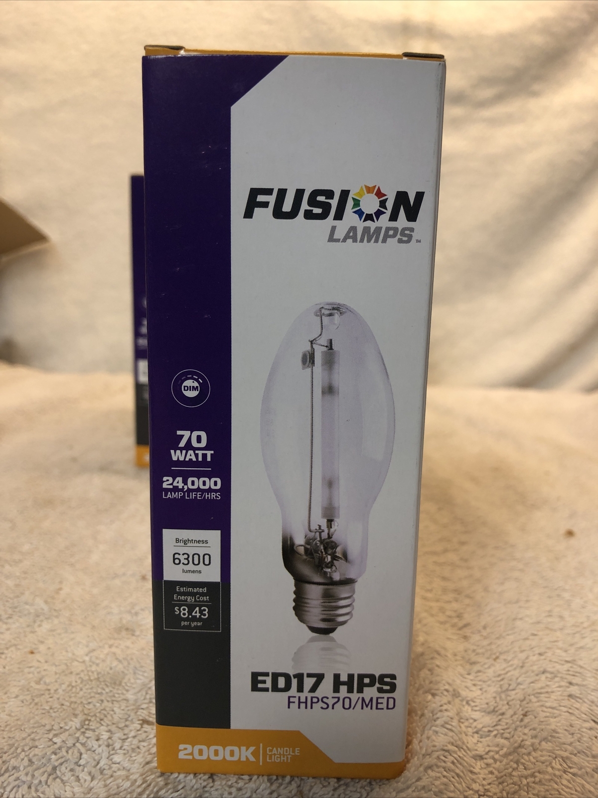 Lot of 4 Fusion HPS70W/MED/ED17 70W Lamps Bulbs (3763) | eBay