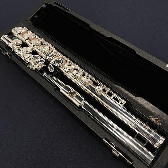 Altus A1007E Flute Silver Tube Case E-Mechanism A 1007 E Japan Beginner C Key | eBay