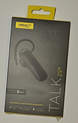 Jabra GN Talk 25 SE Mono Bluetooth Headset - Black (NEW/SEALED) | eBay