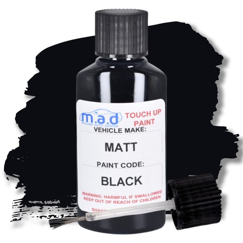 Matt Black Touch Up Kit For Alloy Wheel And Bodywork Repair Kit Matte ...