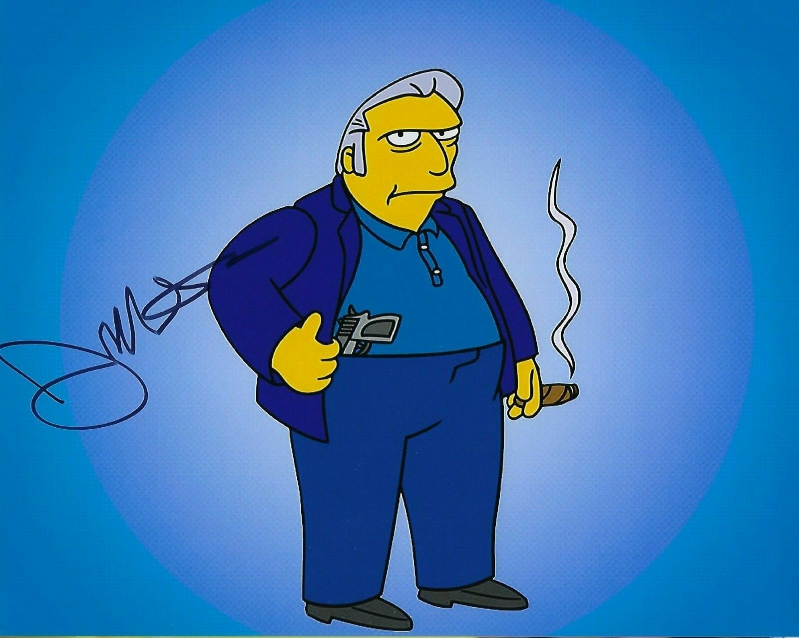 GFA The Simpsons Fat Tony * JOE MANTEGNA * Signed 8x10 Photo J4 COA | eBay