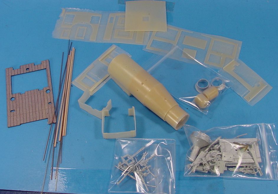 On30 1920's MODERN STYLE BACHMANN SHAY CONVERSION KIT WISEMAN MODEL ...