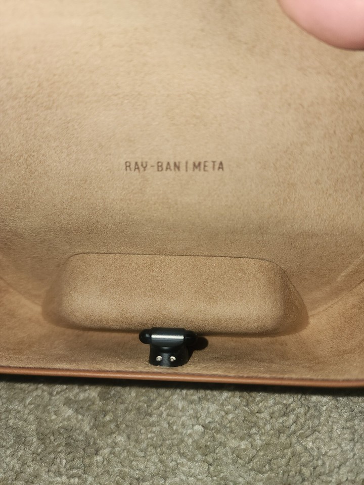 Ray-Ban Meta Wayfarer & Headliner Charging Case For Smart SunGlasses ...