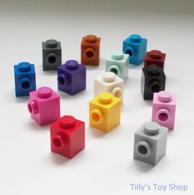 Lego - 1x1 Stud Brick With Stud on 1 Side - 87087 - Pick Colour & Pack ...