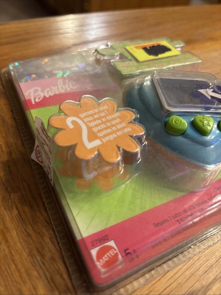 Vintage Barbie Tic Tac Toe Mattel 2000 Carded Lcd Game Key ring | eBay