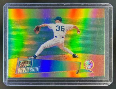 2000 Stadium Club Chrome David Cone Refractor #75 Yankees | eBay UK