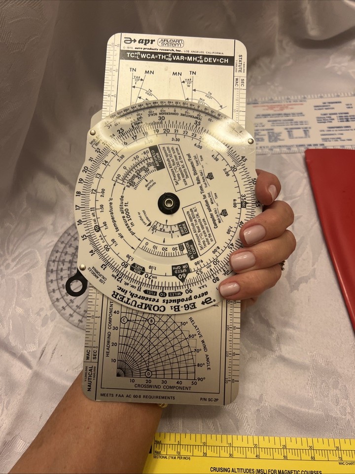 E6B Metal Flight Computer, Manual, Case And Tool Lot | eBay UK