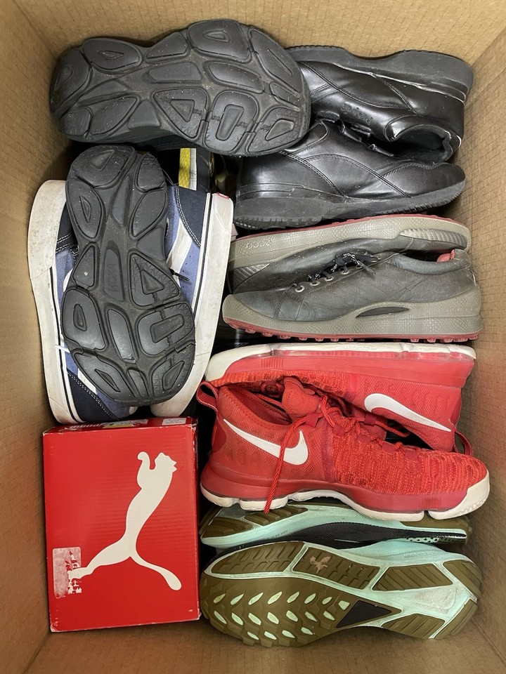 Lot 27 Pairs of Athletic Shoe Wholesale Reseller Bulk Hoka New Balance ...