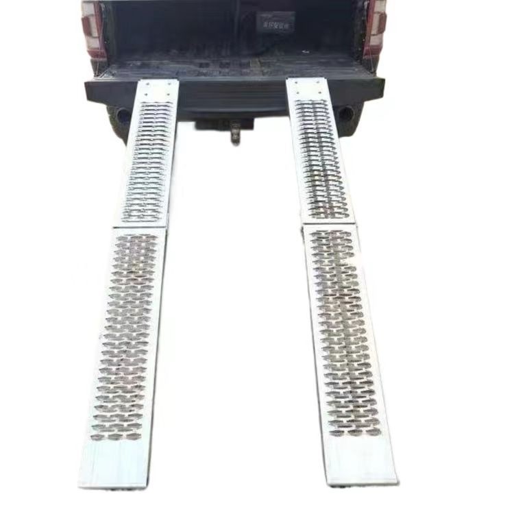 Heavy Duty Folding Motorcycle Loading Ramp 500kg Aluminium Bike Van ...