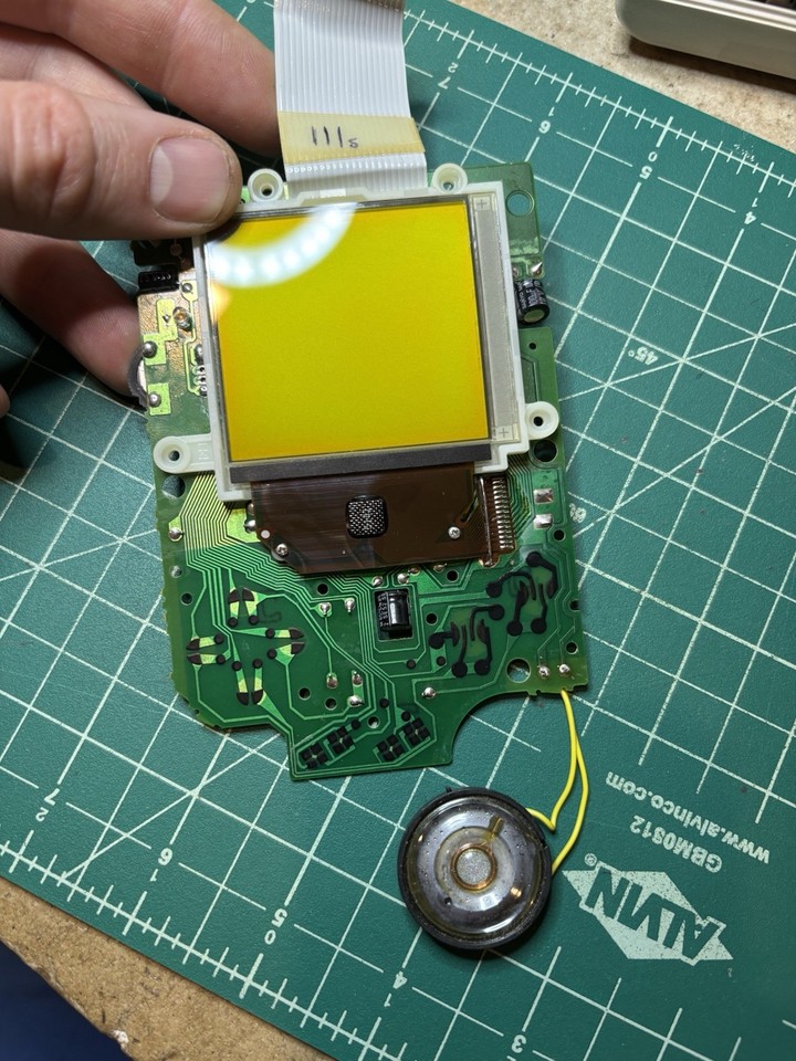 Original Game Boy DMG-01 Screen Front Motherboard LCD OEM TESTED ...