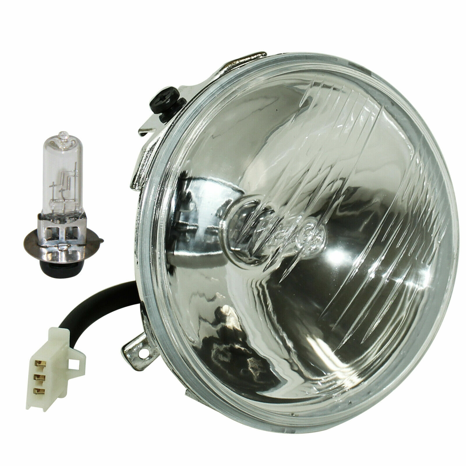 Caltric Headlight W/Halogen Bulb for Yamaha 2GU-84320-00-00 4SH-84320 ...