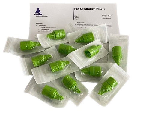 (12 Pcs) MILTENYI BIOTEC MACS 20um Pre-Separation Filters 130-101-812 ...