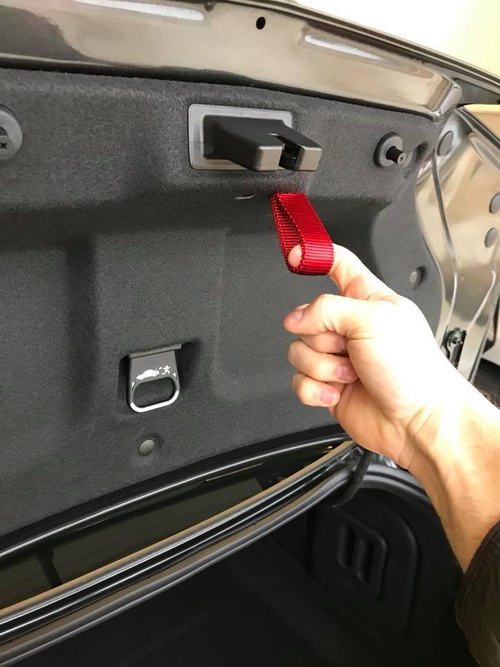 2016+ Camaro Gen 6 Trunk Pull Strap - 8 Colors | 1 Year Manufacturer ...