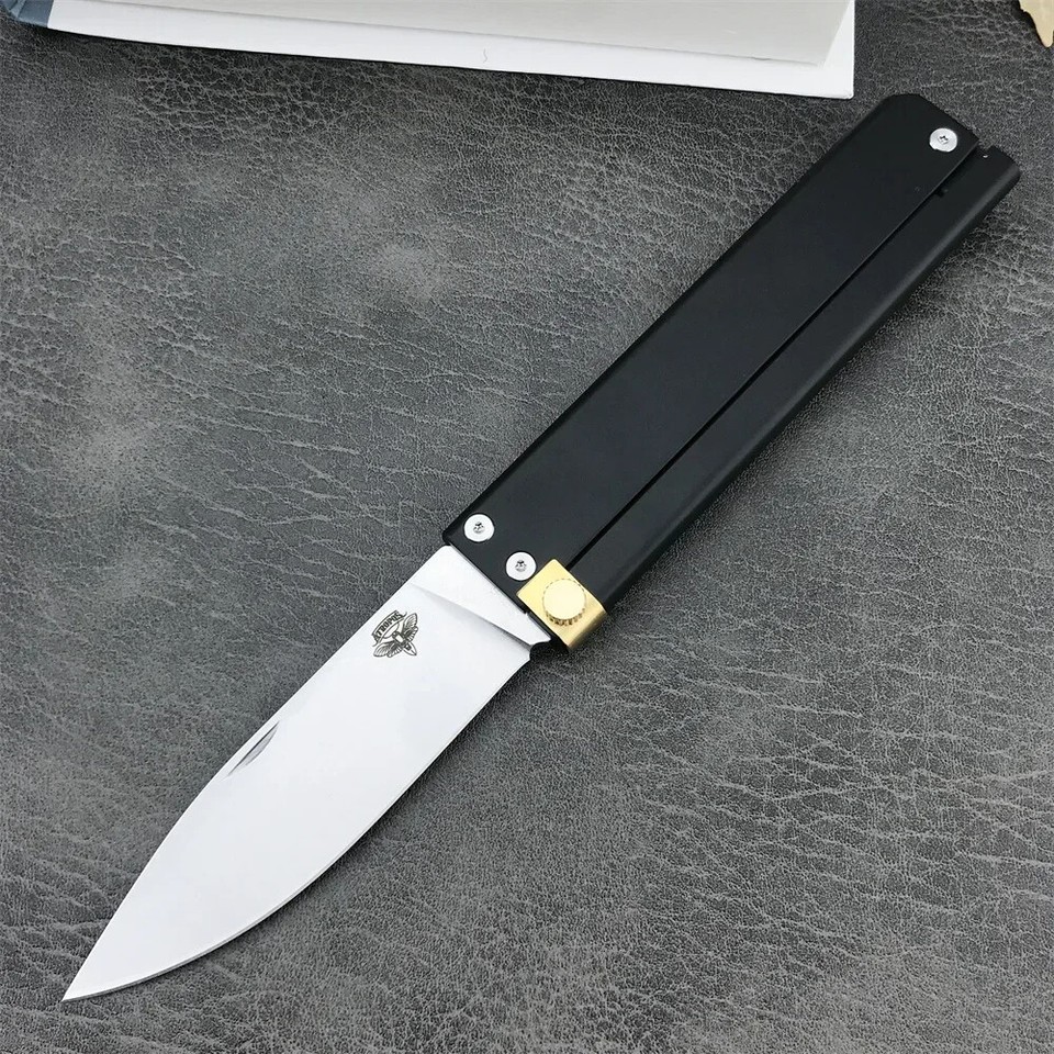 Russian Tactical ATROPOS Trapper Flipper Folding D2 Blade Knife ...