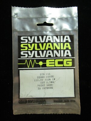 ECG 151 Zener diode 110V +/-10%, 1W (L BB) | eBay