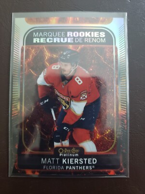 2021-22 Matt Kiersted Hot Magma /499 Marquee Rookies O-Pee-Chee ...
