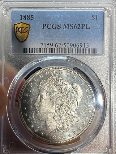 1885-P Morgan Dollar PCGS MS62PL PROOF-LIKE! | eBay