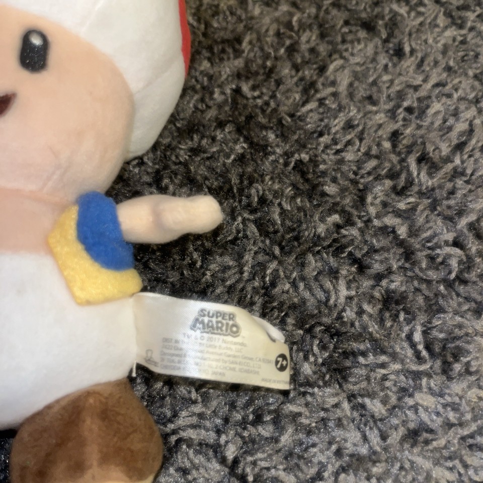 Super Mario Bros plush stuffed toy lot (Mario, Star, Toad ) #3 | eBay