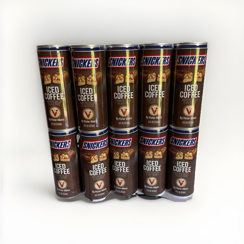Lot Of 16 Snickers Iced Coffee Cans by Victor Allen's, 8 fl oz each | eBay