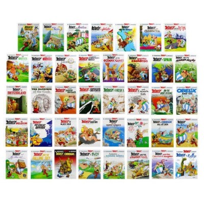 The Complete Asterix Series 1 - 39 Books Collection Set by Rene ...