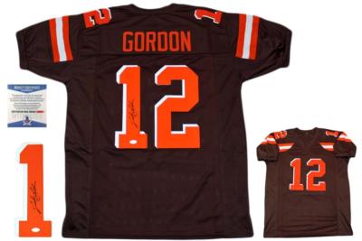 Josh Gordon Autographed SIGNED Jersey - Brown - JSA Witnessed | eBay
