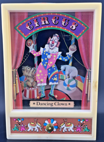 Vintage 1981 Yap's Circus Dancing Clown Music Box With Drawer 8" SEE ...