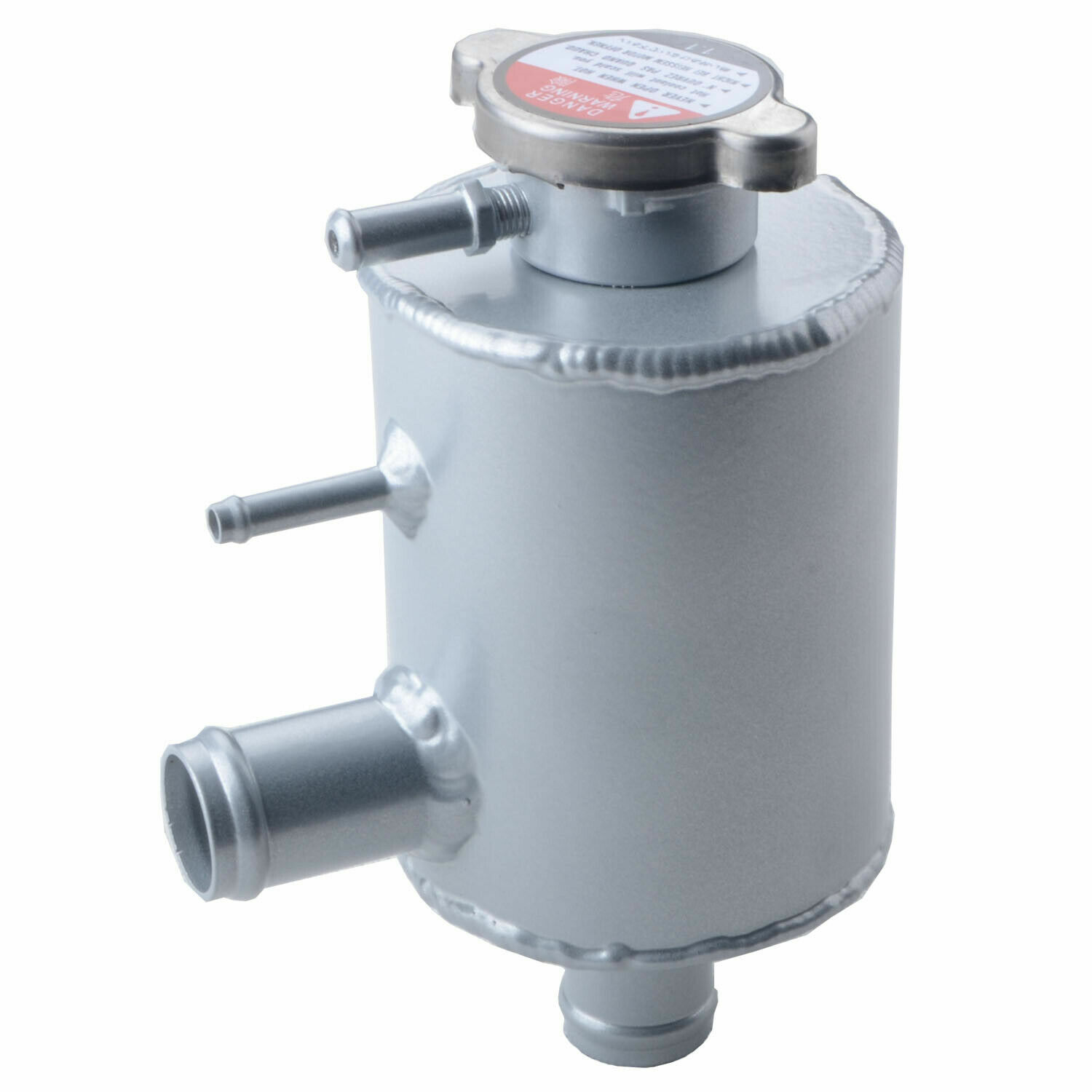 Universal Aluminum Radiator Coolant Bottle Expansion Header Overflow ...