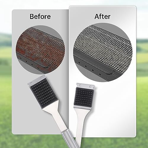 Grill Brush and Scraper, Wire BBQ Grill Brush for Outdoor Grill | eBay