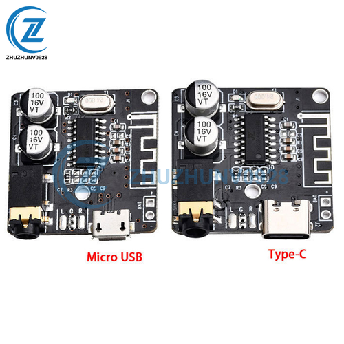 Bluetooth 5.0 Audio Receiver Module MP3 Bluetooth Decoder Board ABT DIY ...