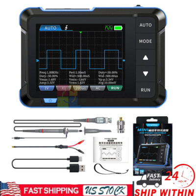 FNIRSI DSO153 2-in-1 Handheld Digital Portable Oscilloscope Signal ...