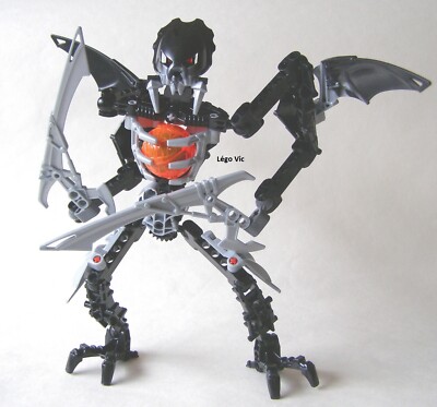 Lego 8693 Bionicle Karda Nui Phantoka Chirox robot complet de 2008 new ...