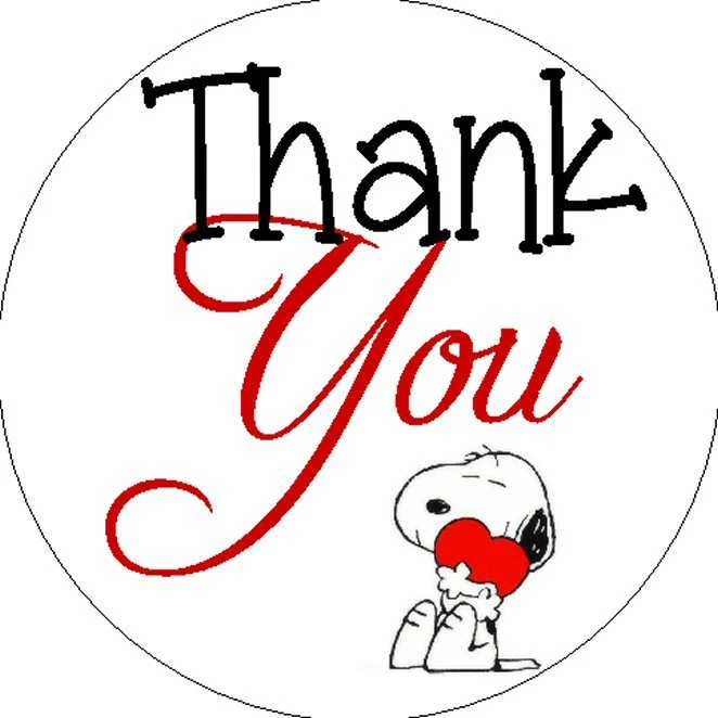 Snoopy Thank You Cartoon