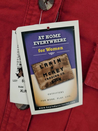 Shirt Jacket Fleece Pockets womans XL by Lakin Mckey Trading Co By Key ...