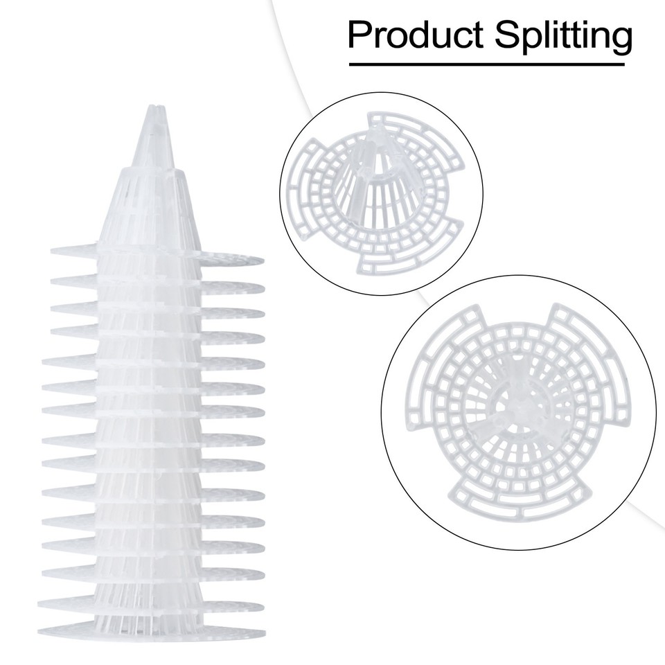 15pcs Cone Design Mesh Gasket for Plant Pots: Breathable, Anti-Rot ...