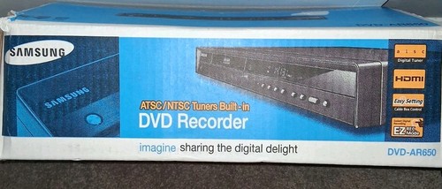 Samsung DVD-AR650 DVD Recorder Burner WBuilt In HD TV Tuner | eBay