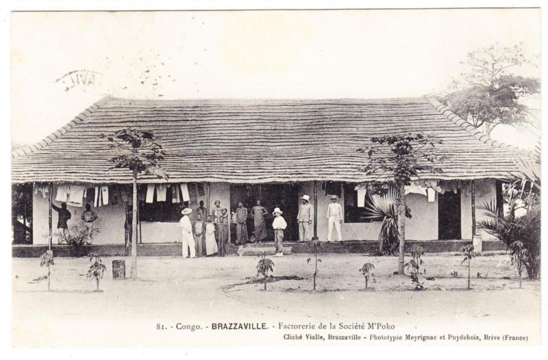 Congo Brazzaville History French Congo Sc#38 BRAZZAVILLE