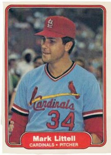 #120 Mark Littell - St. Louis Cardinals - 1982 Fleer Baseball | eBay