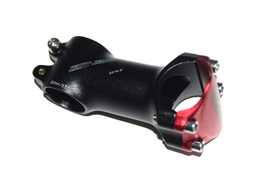 Control Tech One Vorbau 80mm 5° 31.8mm rote Kappe | eBay.de