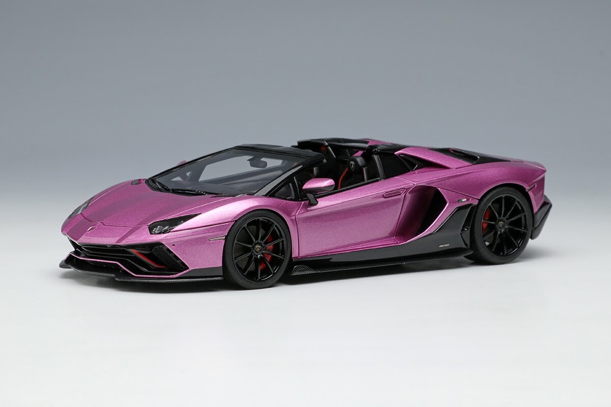 Lamborghini Aventador Lilla Og Rosa 1:24 LP700 4 Aventador Alloy