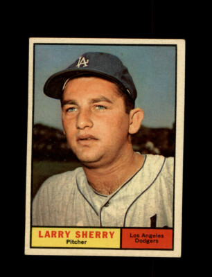 1961 LARRY SHERRY TOPPS #412 DODGERS *G1017 | eBay