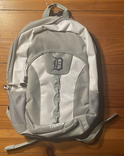 Detroit Tigers Backpack MLB Officially Licensed Merchandise Gray And ...