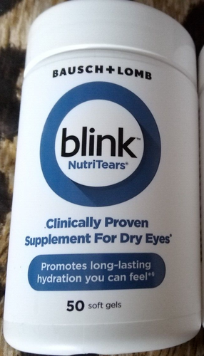 Blink NutriTears Clinically Proven Supplement for Dry Eyes Hydration 50 ...